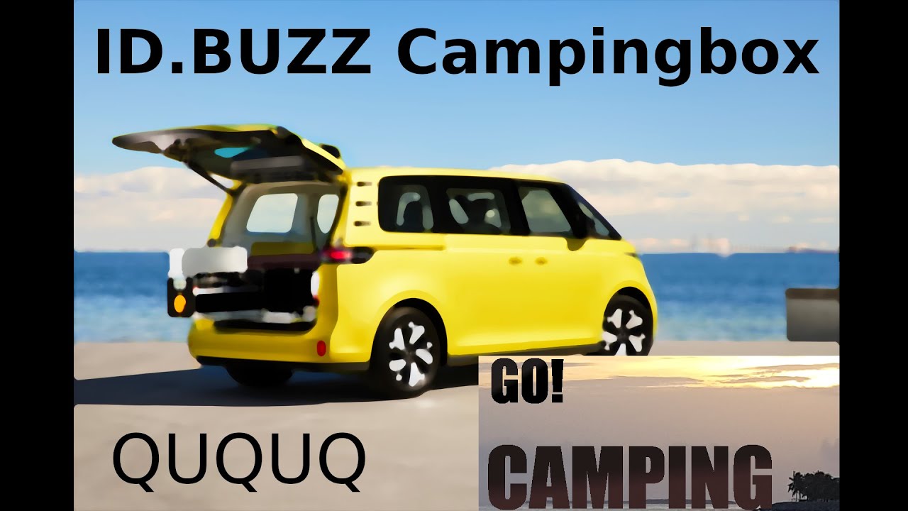 Der erste ID. BUZZ als Camper!! Die Campingbox von QUQUQ!! - YouTube