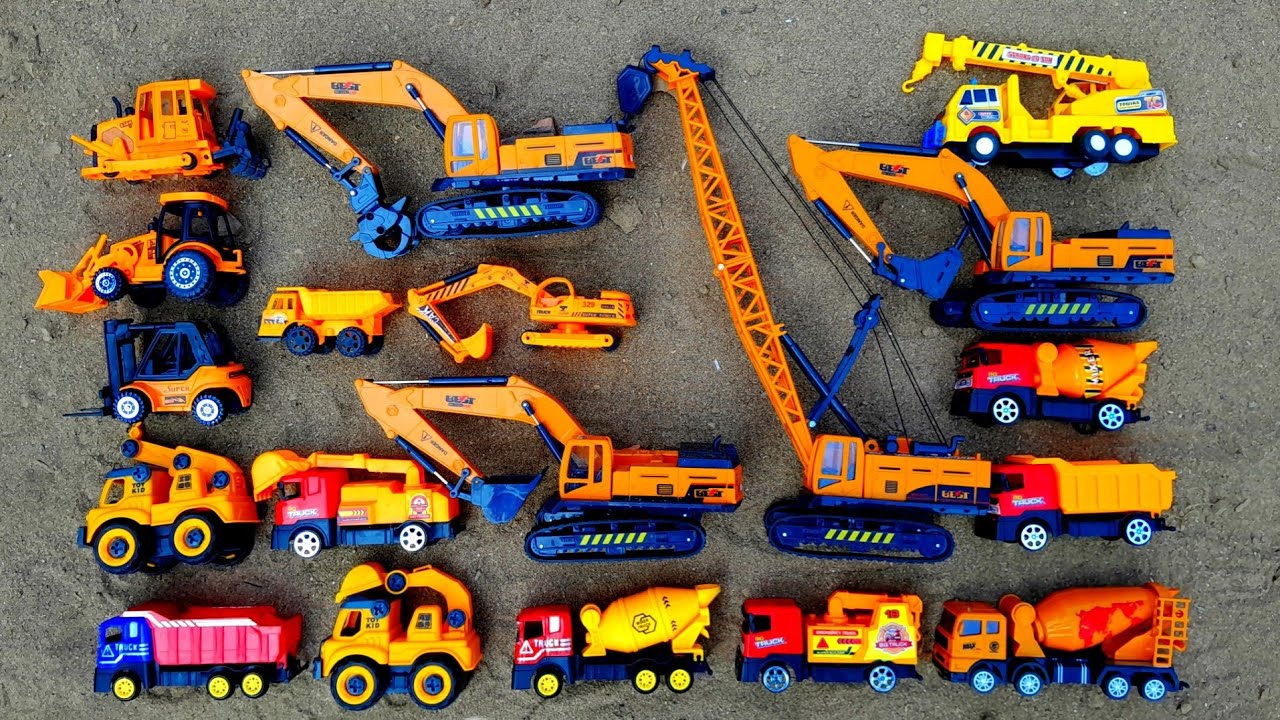Mobil bulldozer salender excavator truk pasir truk molen beko mixer ...