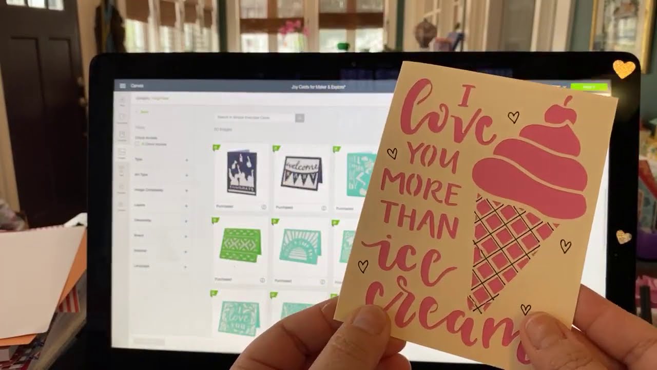 Cricut Joy Insert Cards for your Maker or Explore - YouTube