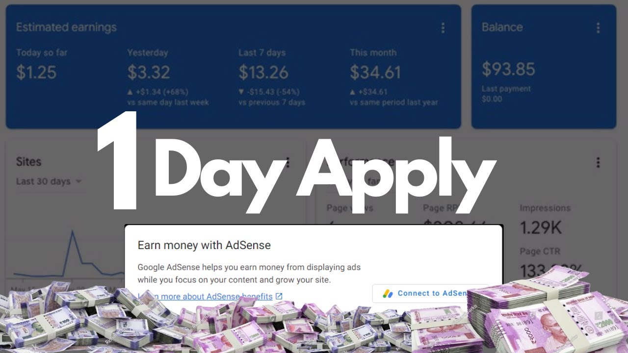 First-Day Google Adsense Apply !! Yo Fan !! YoFan Earning Web || Yofan ...
