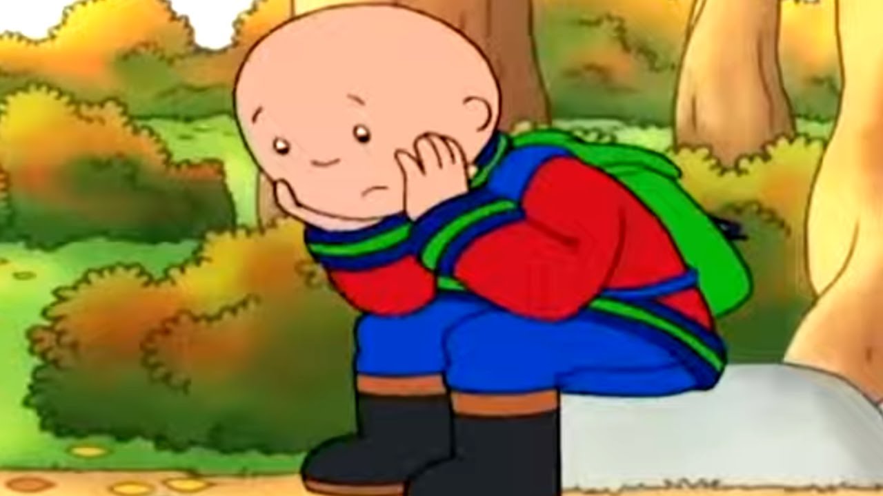 Caillou et le blues de l'automne | Caillou en Français - YouTube