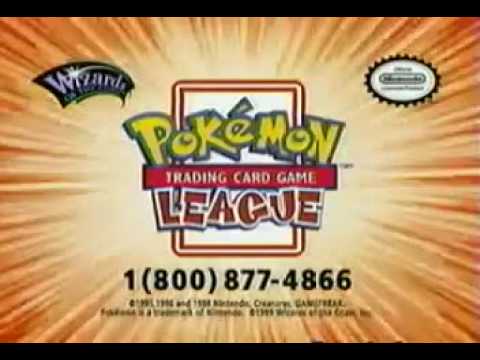 Pokemon Trading Card Game League Ad (1999) - YouTube