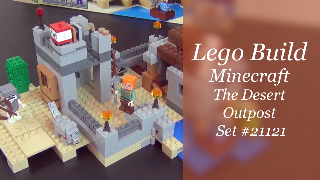 Let's Build - Lego Minecraft The Desert Outpost Set #21121 - Part 2 ...