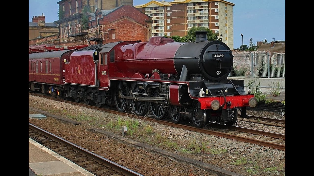 The Coast to Coast Express (1Z45) LMS Jubilee No 45699 Galatea ...