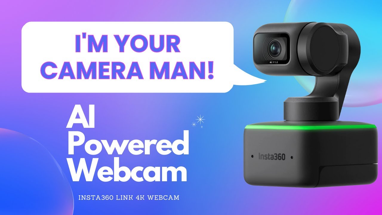 Upgrade your boring webcam! : Insta360 Link AI Powered 4K Webcam Full ...