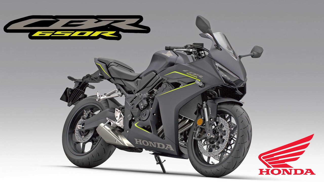 HONDA CBR650R - new colors - YouTube