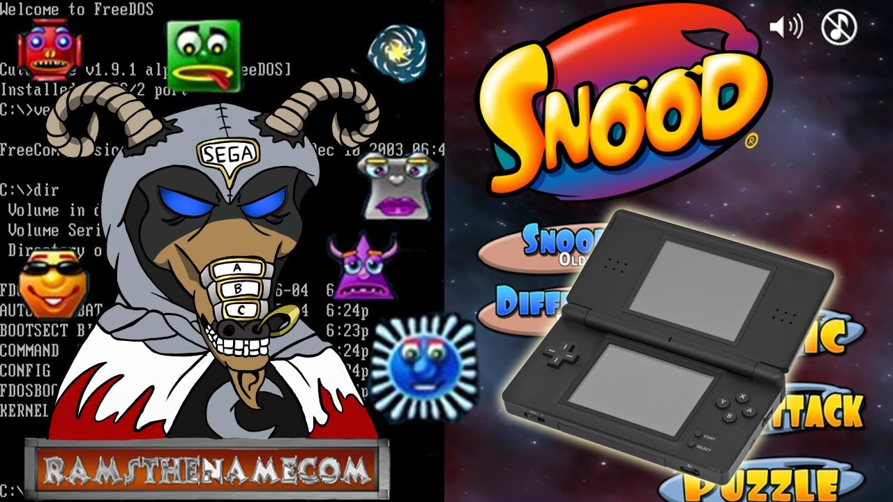 Ram Endures: Snoods 2: Snoods on Vacation DS - YouTube