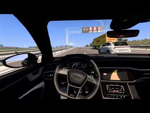 RS6 aggressive driving (290 Km/H)