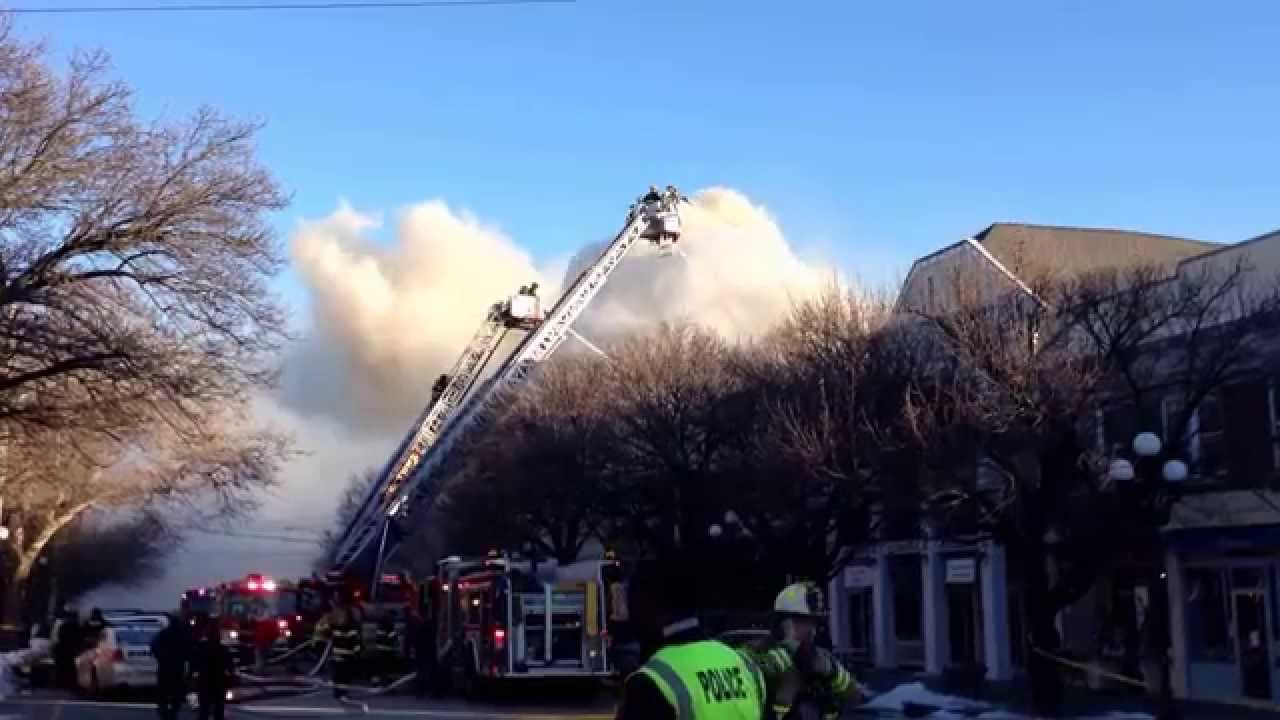 Ocean Grove Fire: Feb. 6, 2015 - YouTube
