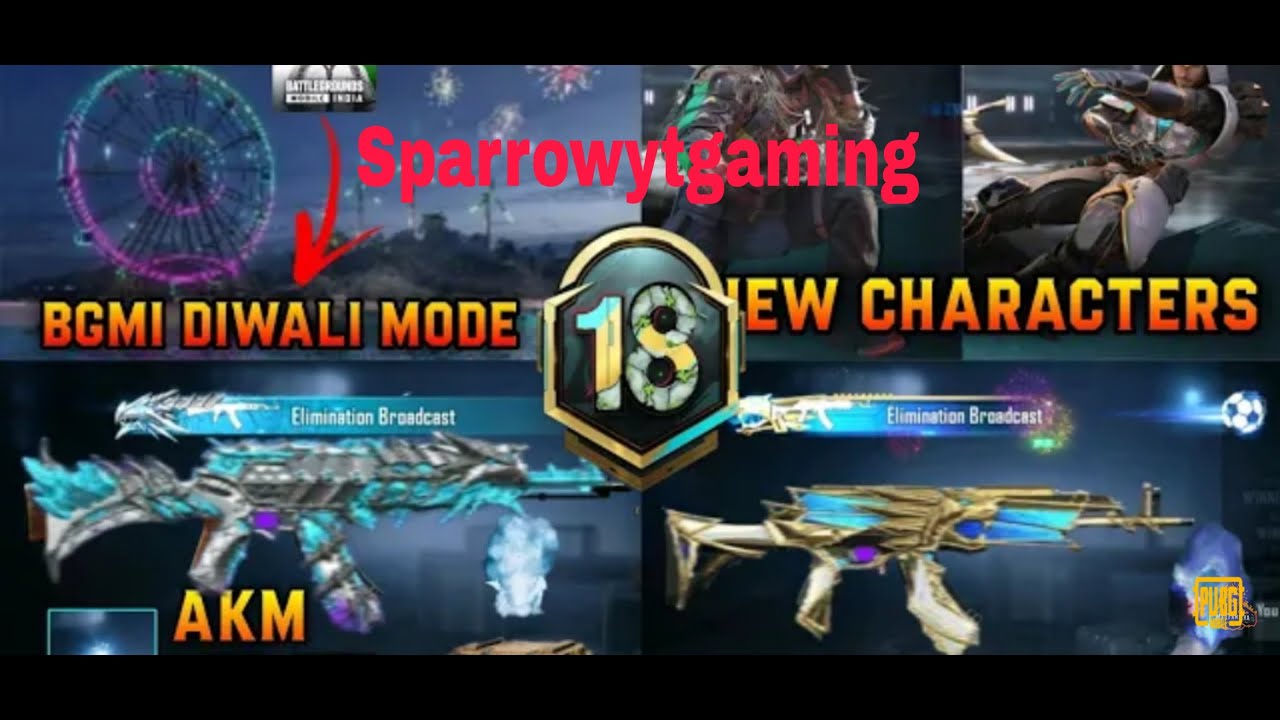 AKM GLACIER UPGRADE ON-HIT | M762 UPGRADE | AWM UPGRADE SKIN | NEW ...