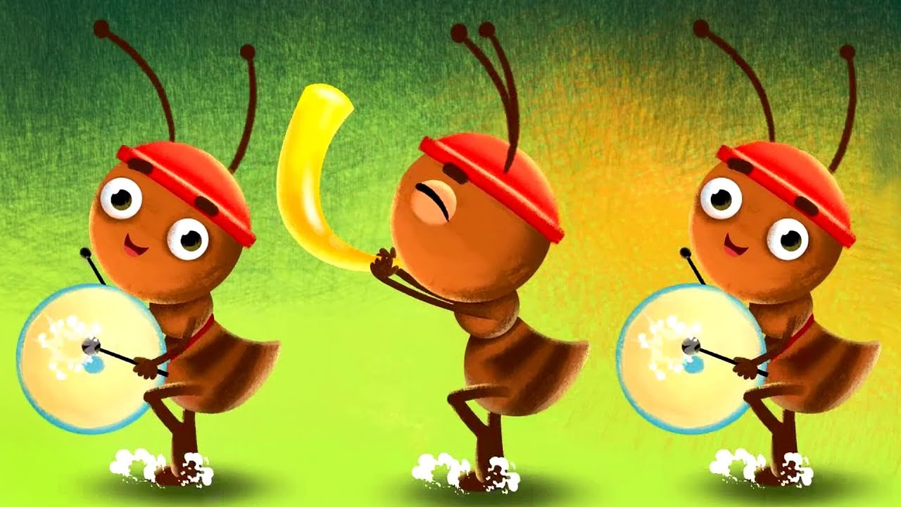 The Ants Go Marching & More Rhymes | The Little Nursery Rhyme For Kids ...