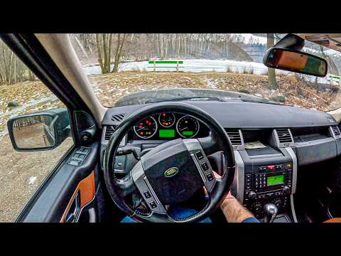 2008 Range Rover Sport | 2.7 TDV6 190 HP | POV Test Drive #2714 | Joe Black