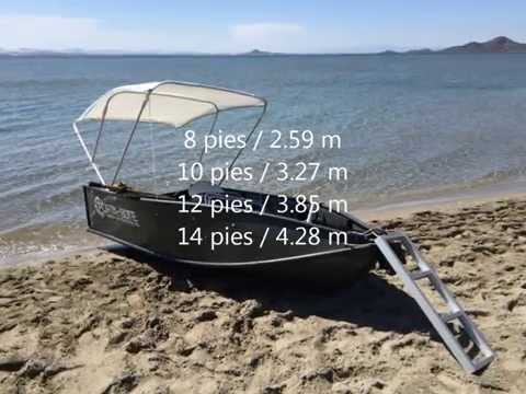 Cómo cargar y transportar un Porta-Bote - YouTube
