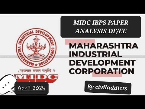 MIDC DE/EE IBPS PATTERN ANALYSIS - YouTube