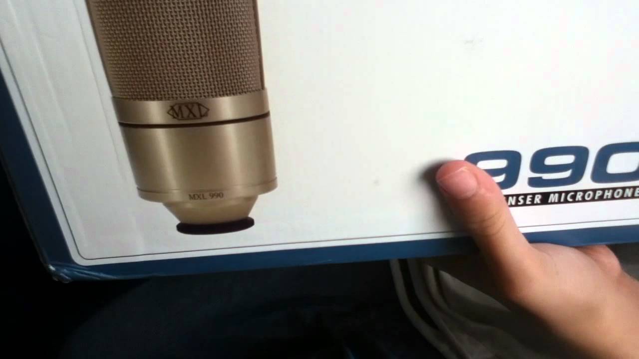 Unboxing Microfone Condensador MXL990 - YouTube