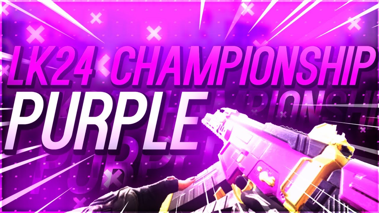COD Mobile | New LK-24 Championship Purple Gameplay In Legendary Ranked ...