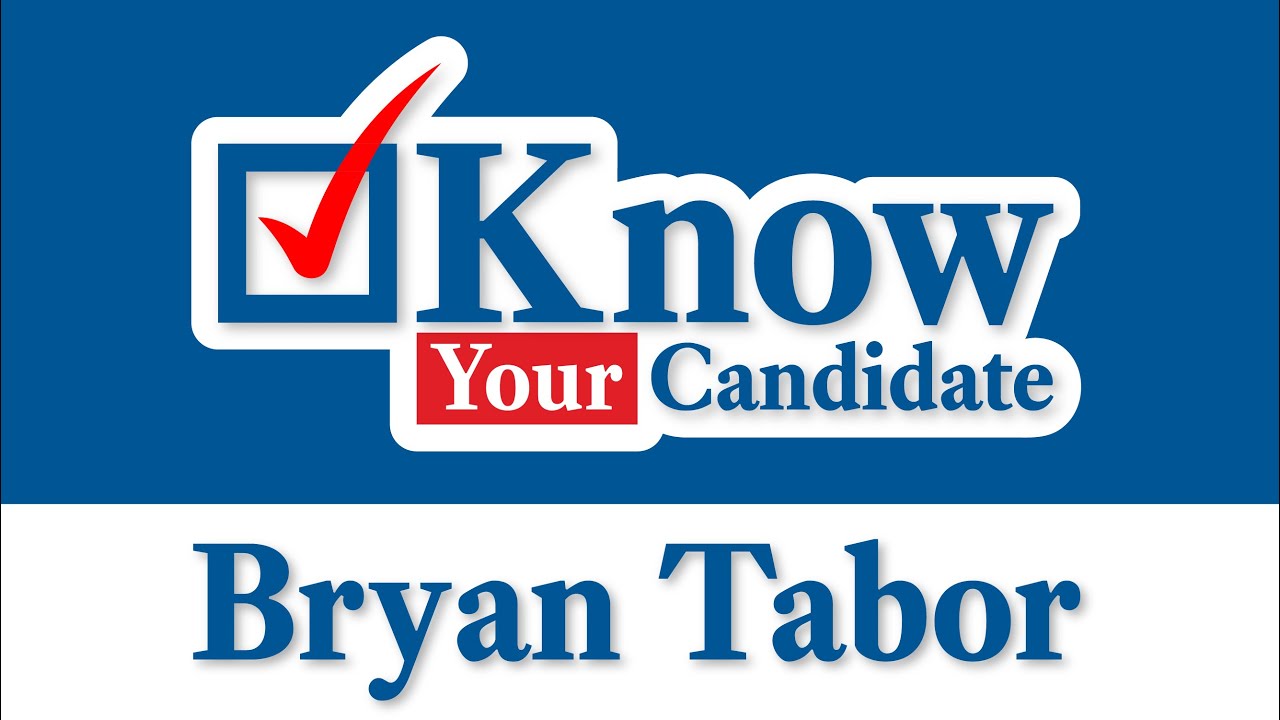 League of Women Voters Know Your Candidate- Bryan Tabor - YouTube
