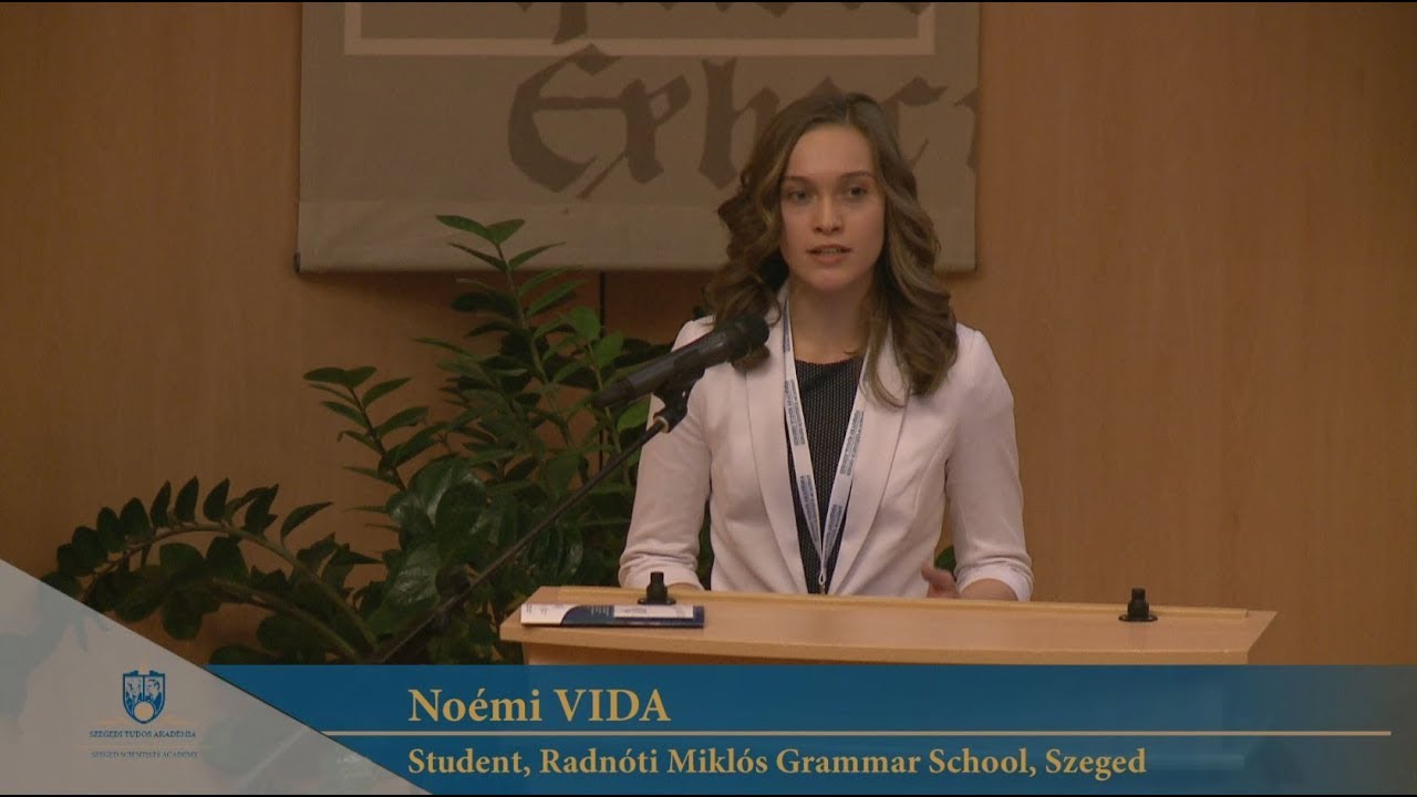 Vida Noémi előadása - YouTube