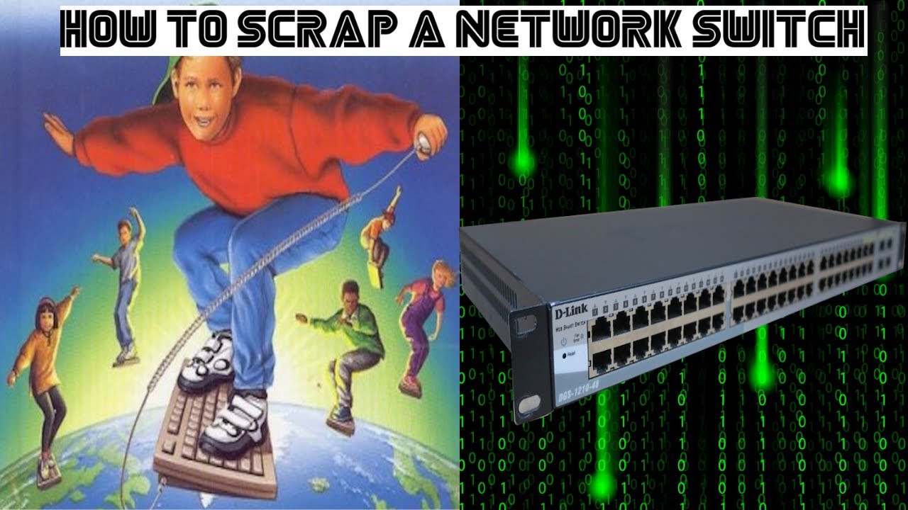how to scrap a network switch? - YouTube