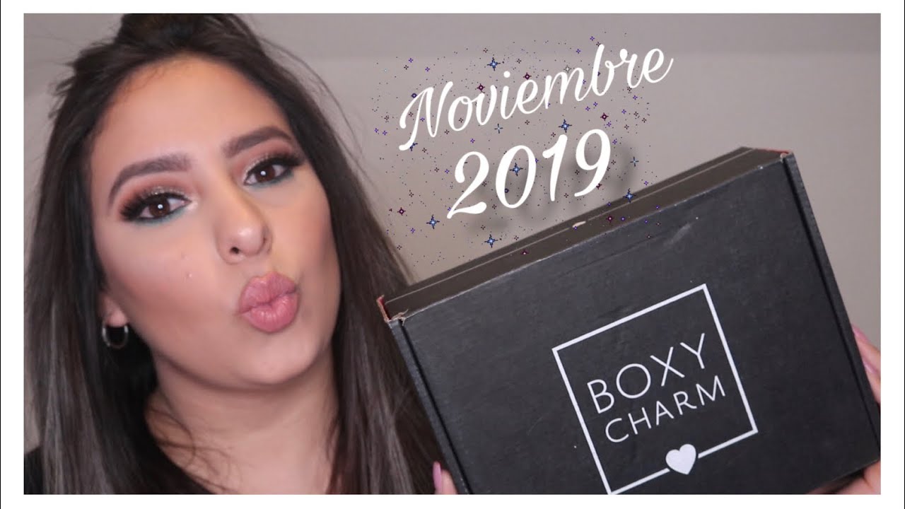 BOXYCHARM NOVIEMBRE 2019! Maquillaje usando los productos 🦋 | Tracy ...