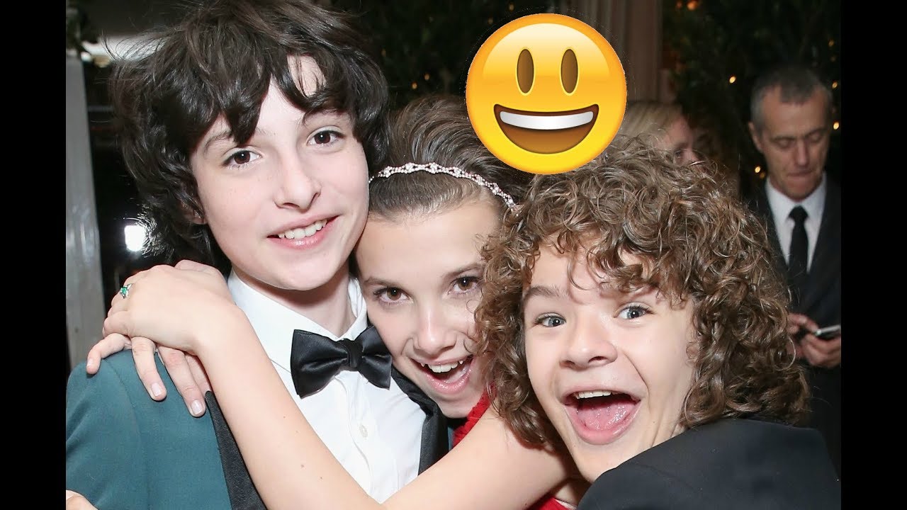 Stranger Things Cast - TRY NOT TO LAUGH😊😊😊 - Best Funniest Moments 2017 ...