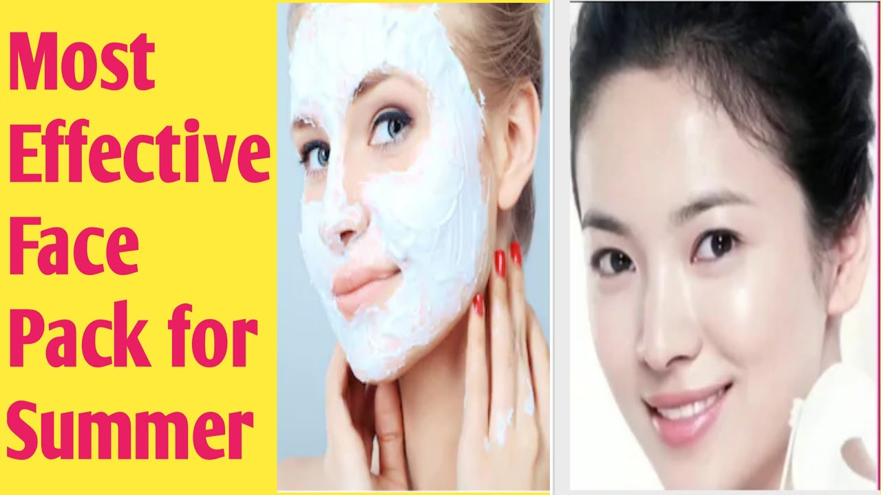 Summer Face Pack For Glowing Skin Facepack Summer Face Care All