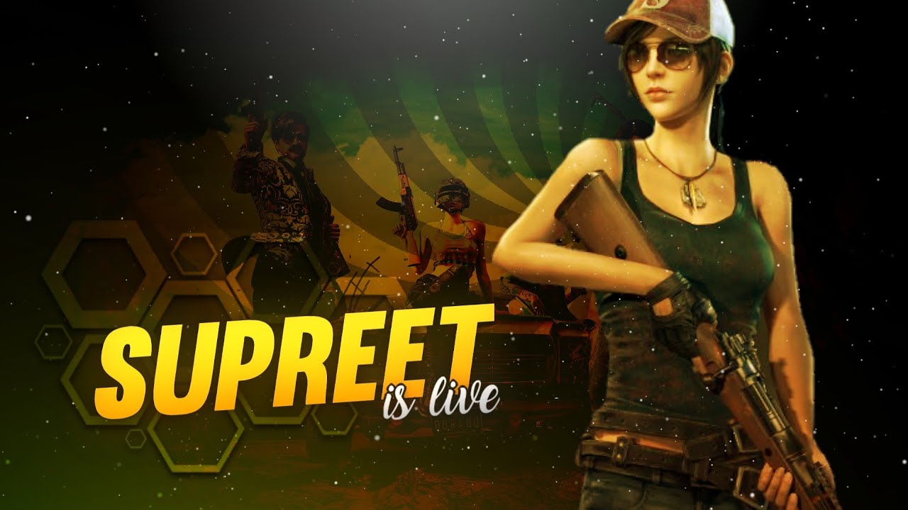 🔴PUBG MOBILE LIVE WITH SUPREET😍- Gamer Girl in Ace Lobby🔥 - YouTube