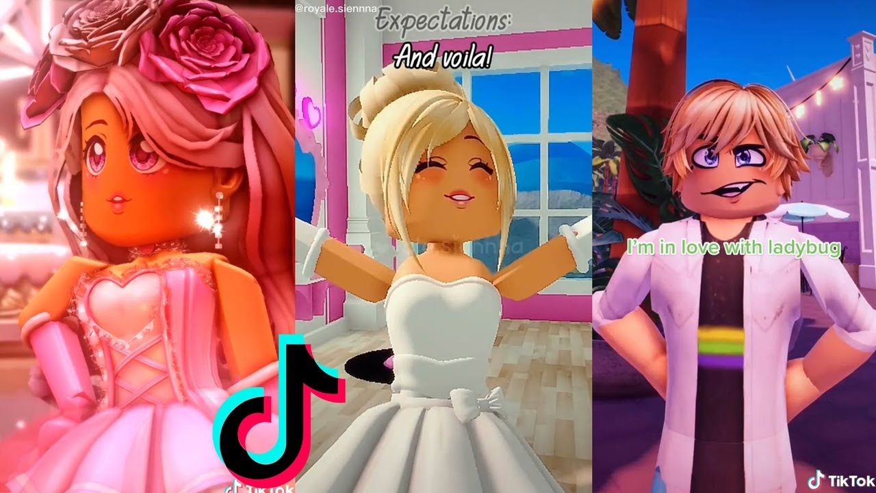 11 Minutes Of Royale High Edits - Roblox TikTok Compilation #8 - YouTube
