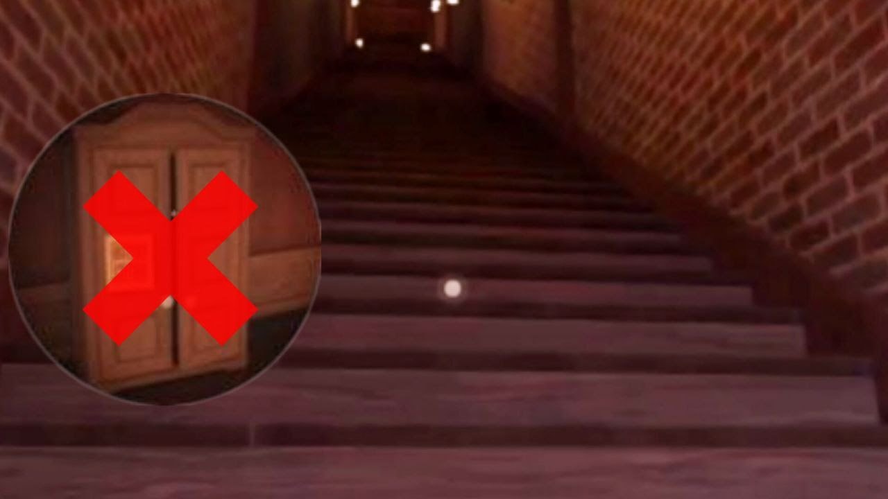 Very large staircase ,pass without cabinets Roblox Doors| Part 2 # ...