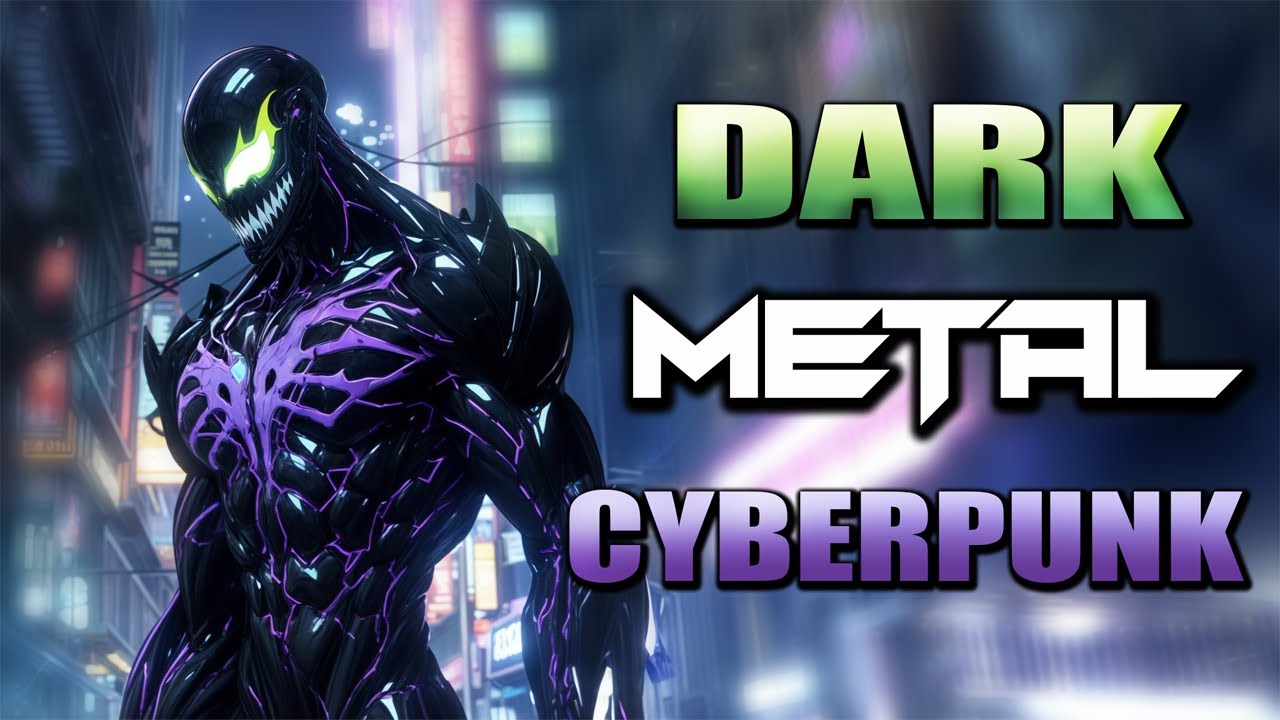 Dark Metal Music Cyberpunk | Futuristic Instrumental | Black Noise ...