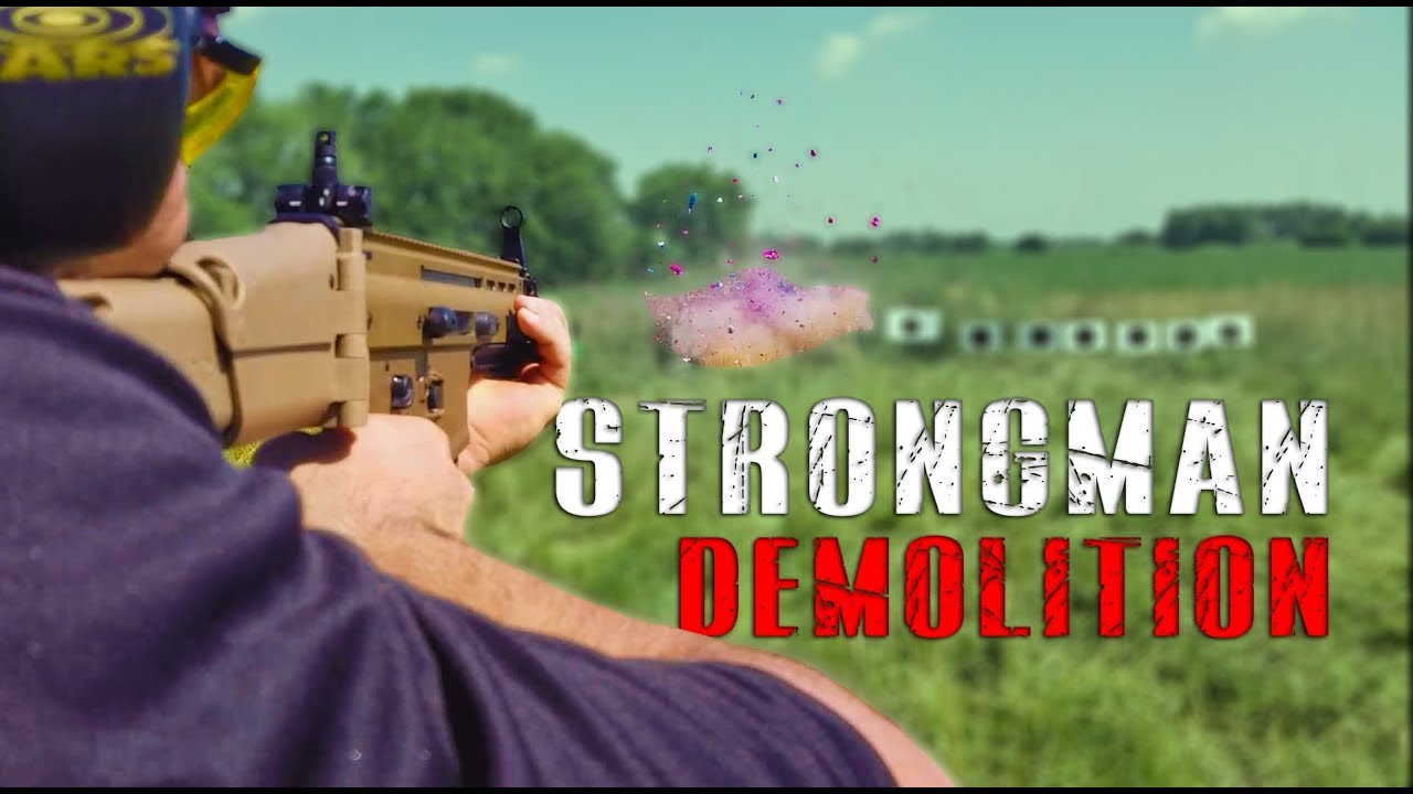 STRONGMAN DEMOLITION | S&W 500 MAGNUM | BRIAN SHAW - YouTube