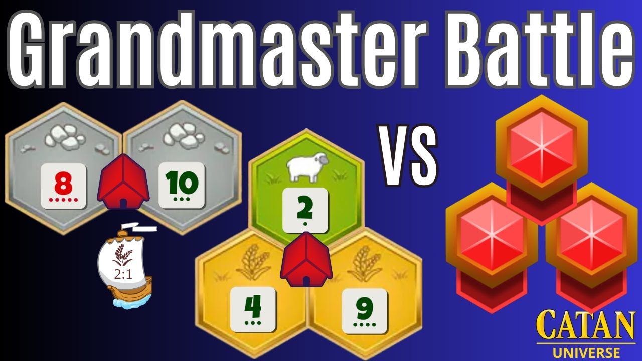 OWS Setup vs 3 Grandmasters | Catan Game 567 - YouTube
