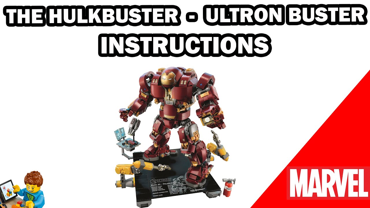 LEGO INSTRUCTIONS - The Hulkbuster Ultron Buster - MARVEL - LEGO Set ...