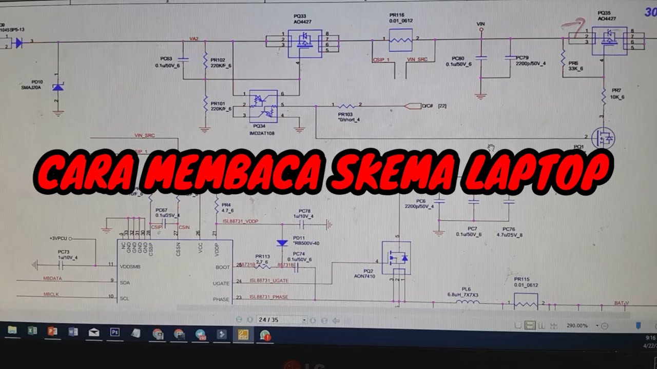 CARA MEMBACA SKEMA LAPTOP - YouTube