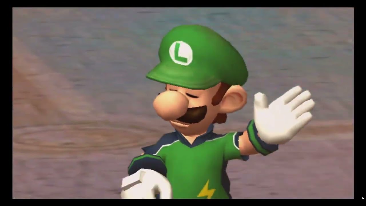 Luigi Funny Face
