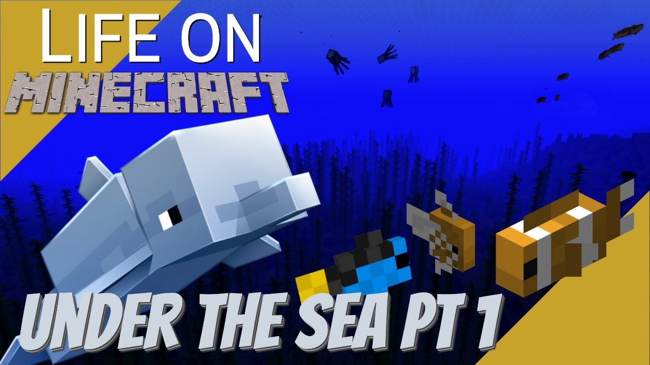 Minecraft Under The Sea: Life on Minecraft Dolphins - Coral - Fish and ...