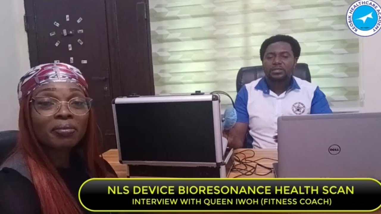 NLS DEVICE BIORESONANCE HEALTH SCAN DEMONSTRATION ...