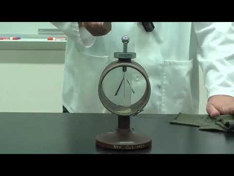 5A22.30 Gold Leaf Electroscope