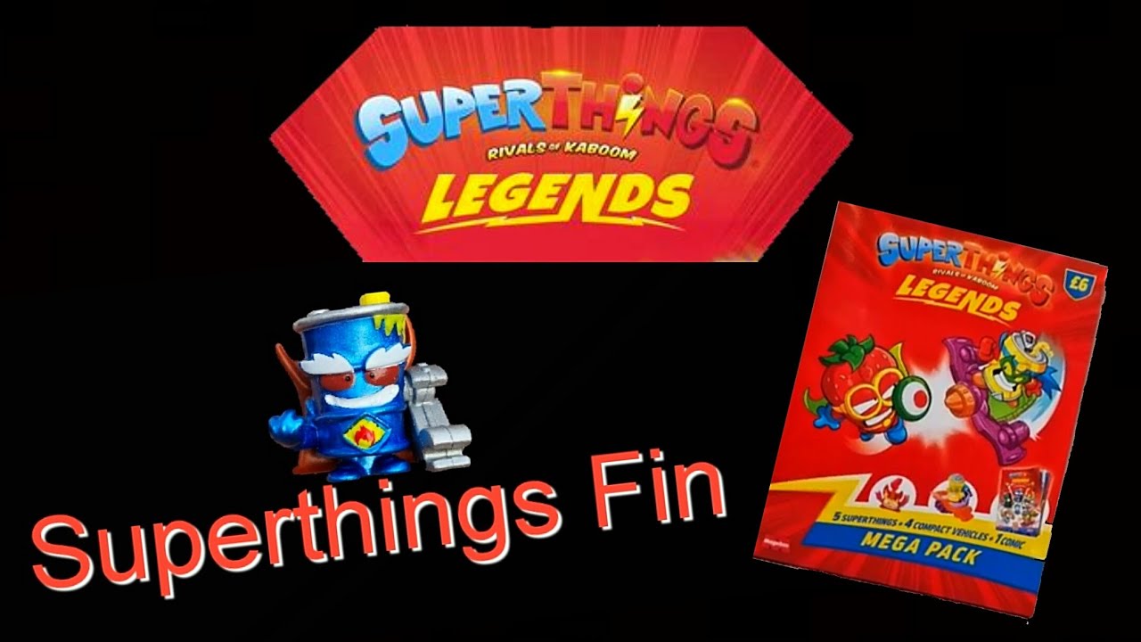 SuperThings: Legends | Mega Pack | Unboxing | Opening | Legacy Series ...