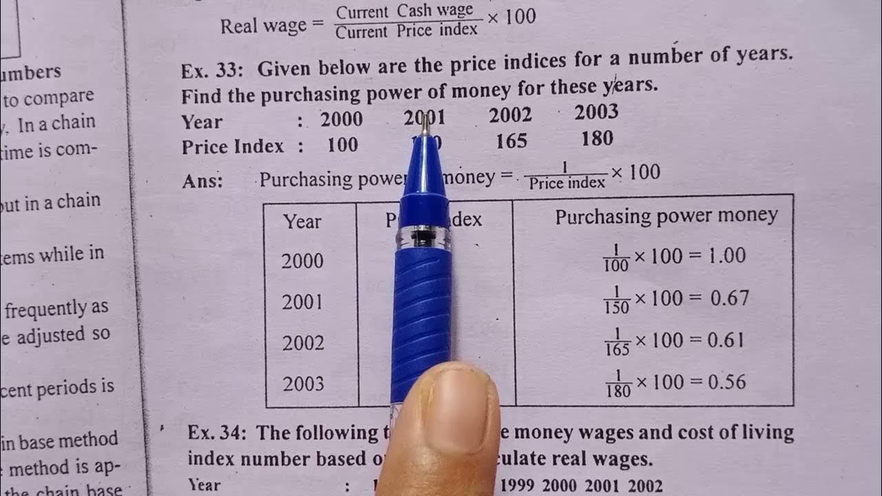 Deflating|chapter 2|Index number|4 sem QT|BA ECONOMICS|Calicut University - YouTube