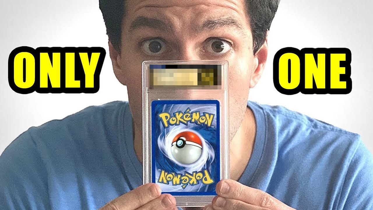 THERE'S ONLY ONE IN THE WORLD! Grading the RAREST Pokemon Cards - YouTube