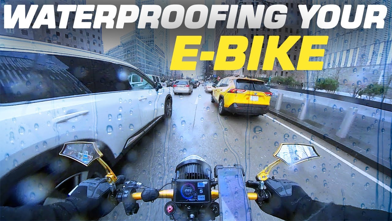 Should You RIDE YOUR E-BIKE IN THE RAIN? Tips and tricks for surviving ...