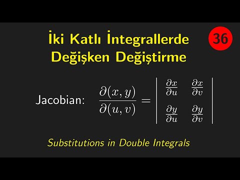 İki Katlı İntegrallerde Değişken Değiştirme (Jacobian) - Calculus 2 Ders Anlatımı