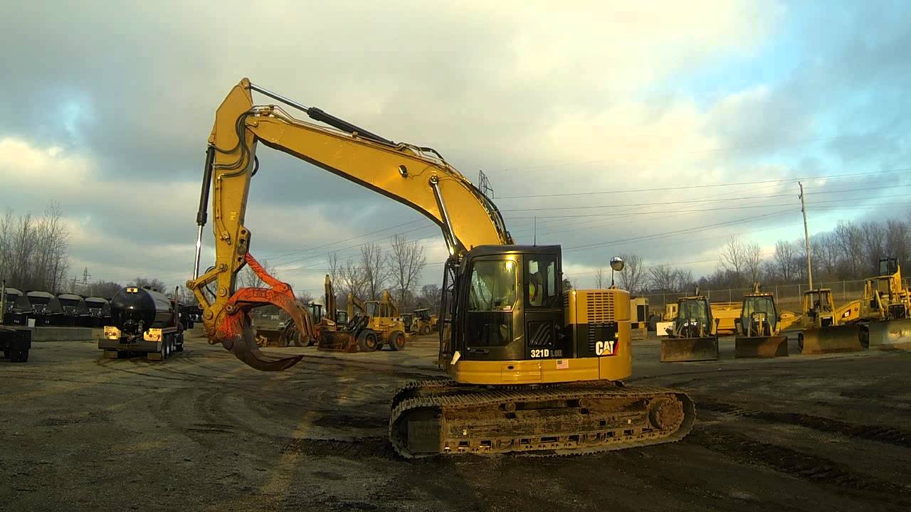 2013 CAT 321D TRACK EXCAVATOR - YouTube