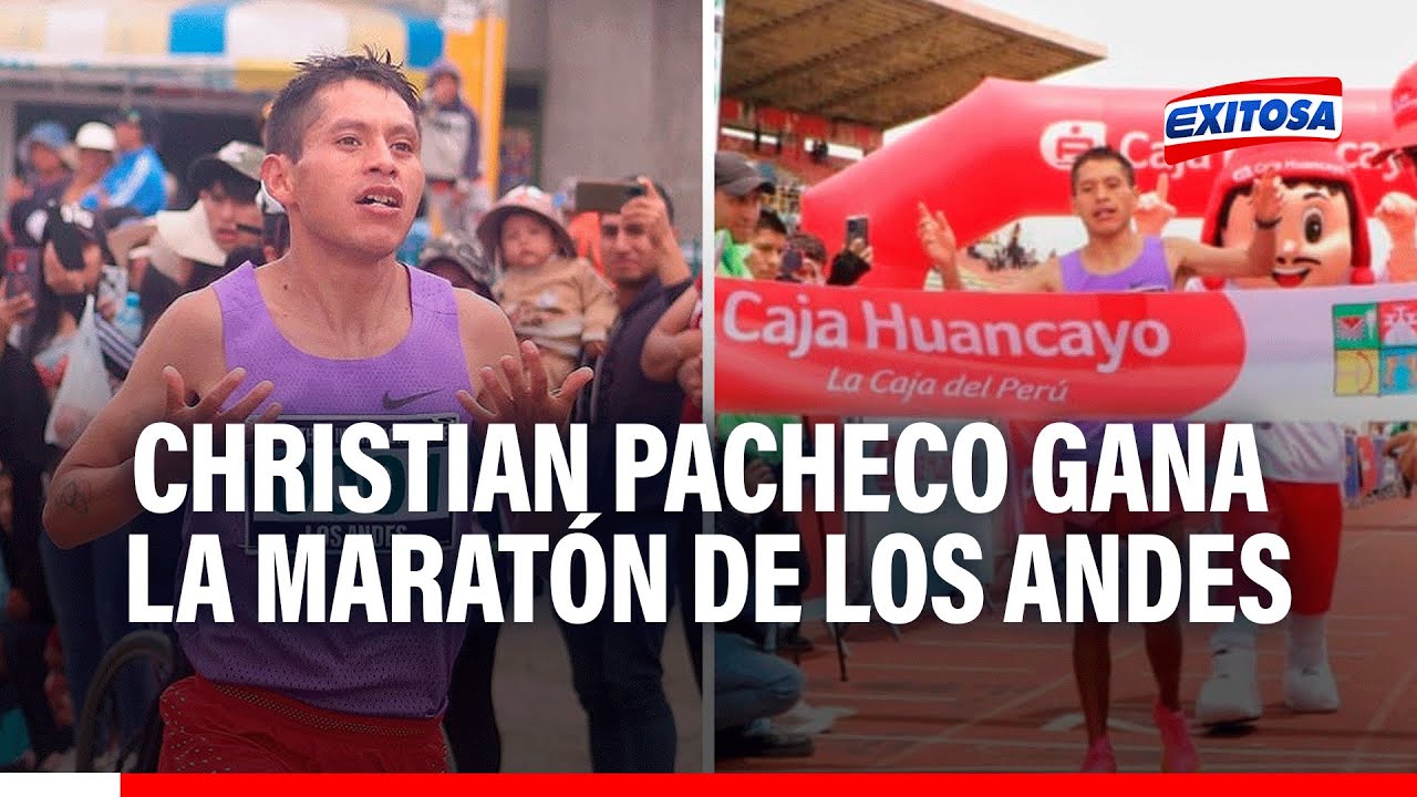 🔴🔵¡Orgullo peruano! Christian Pacheco gana la maratón internacional de ...