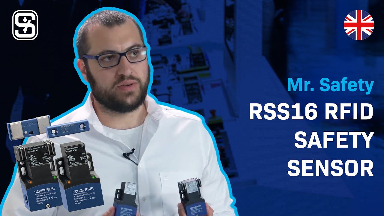 Mr. Safety: RSS16 RFID safety sensor - YouTube