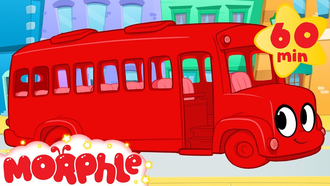 Bus adventures with Morphle +1 hour My Magic Pet Morphle kids vehicle ...