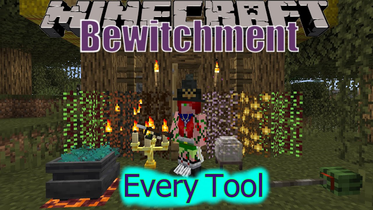 Minecraft. Bewitchment Every Tool 1.16.5 - YouTube