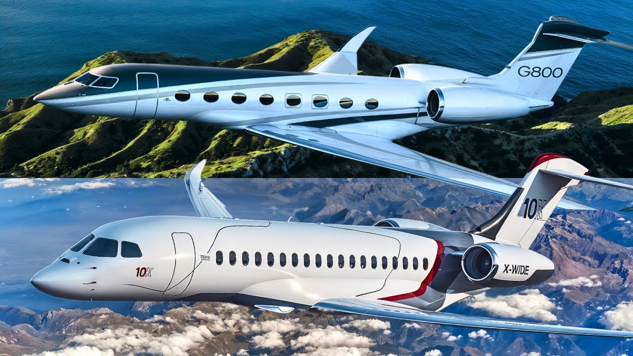 Gulfstream G800 vs Dassault Falcon 10X | FULL COMPARISON - YouTube