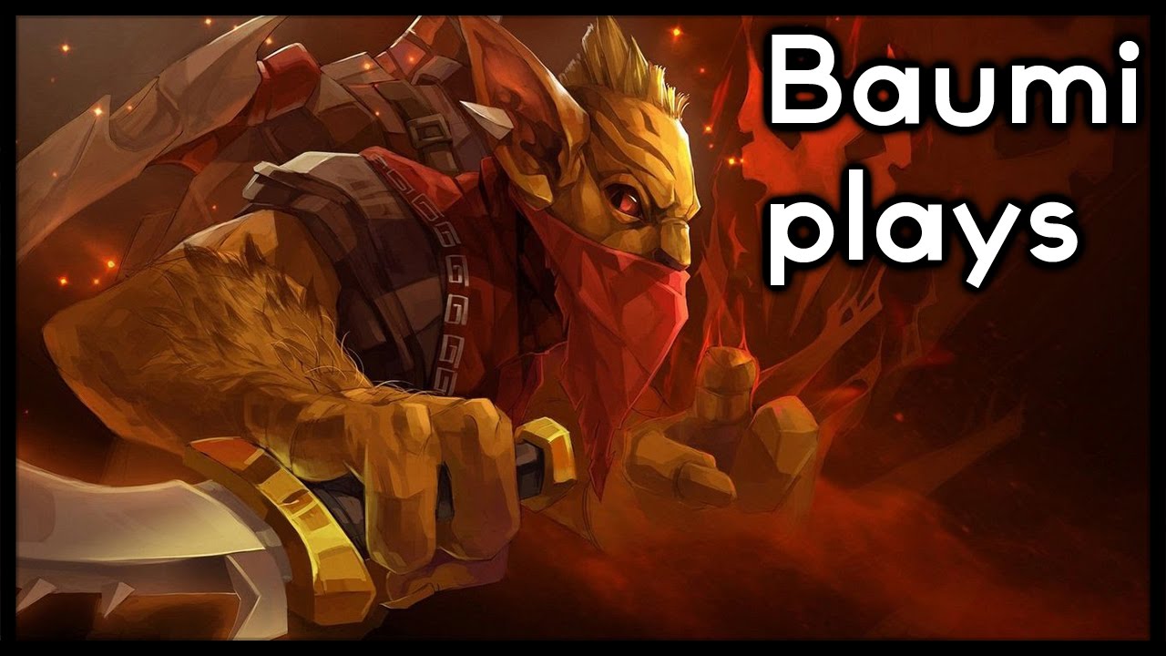 Dota 2 | GET RICH QUICK BUTTON!! | Baumi plays Bounty Hunter - YouTube